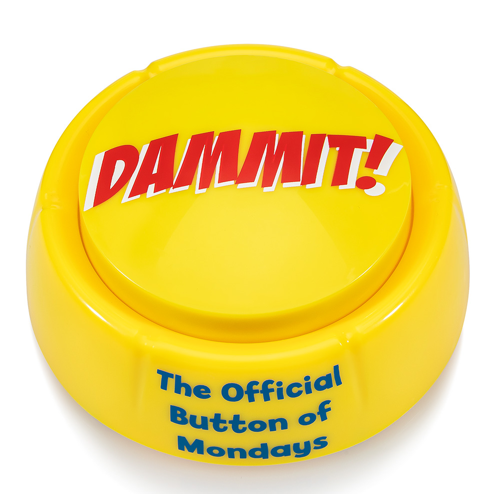 The Official Button of Mondays – Hilarious Stress‑Relief Toy